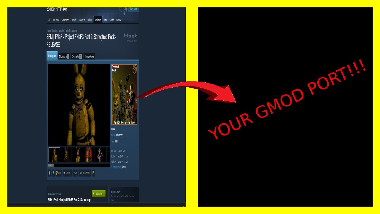 How To Port From SFM To Gmod! - YouTube