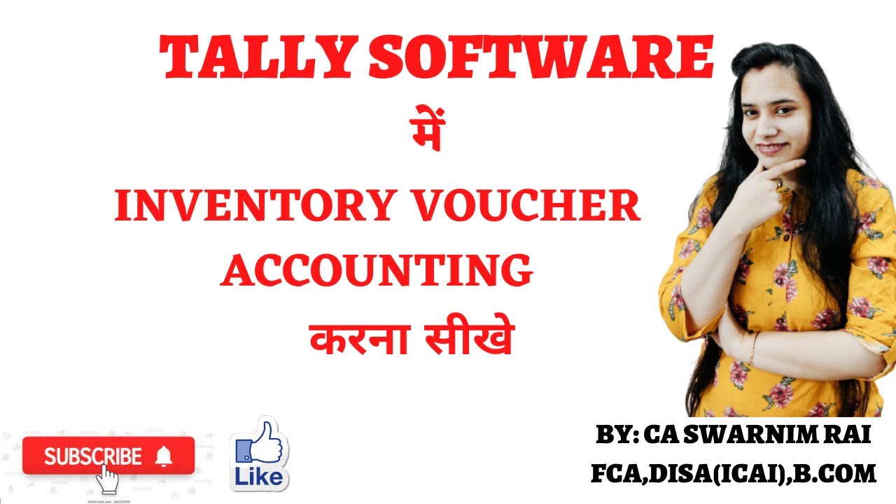 Part 6- How to do Inventory voucher entry in Tally software? - YouTube
