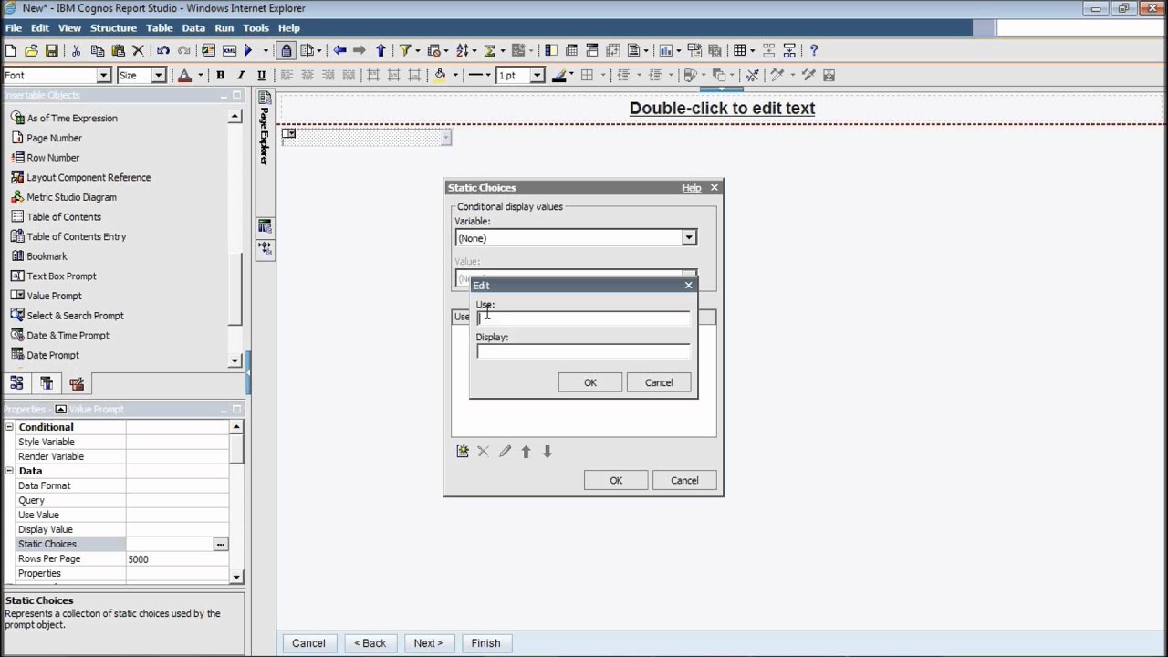 IBM Cognos 10 Report Studio Fundamentals_Sample Clip - YouTube