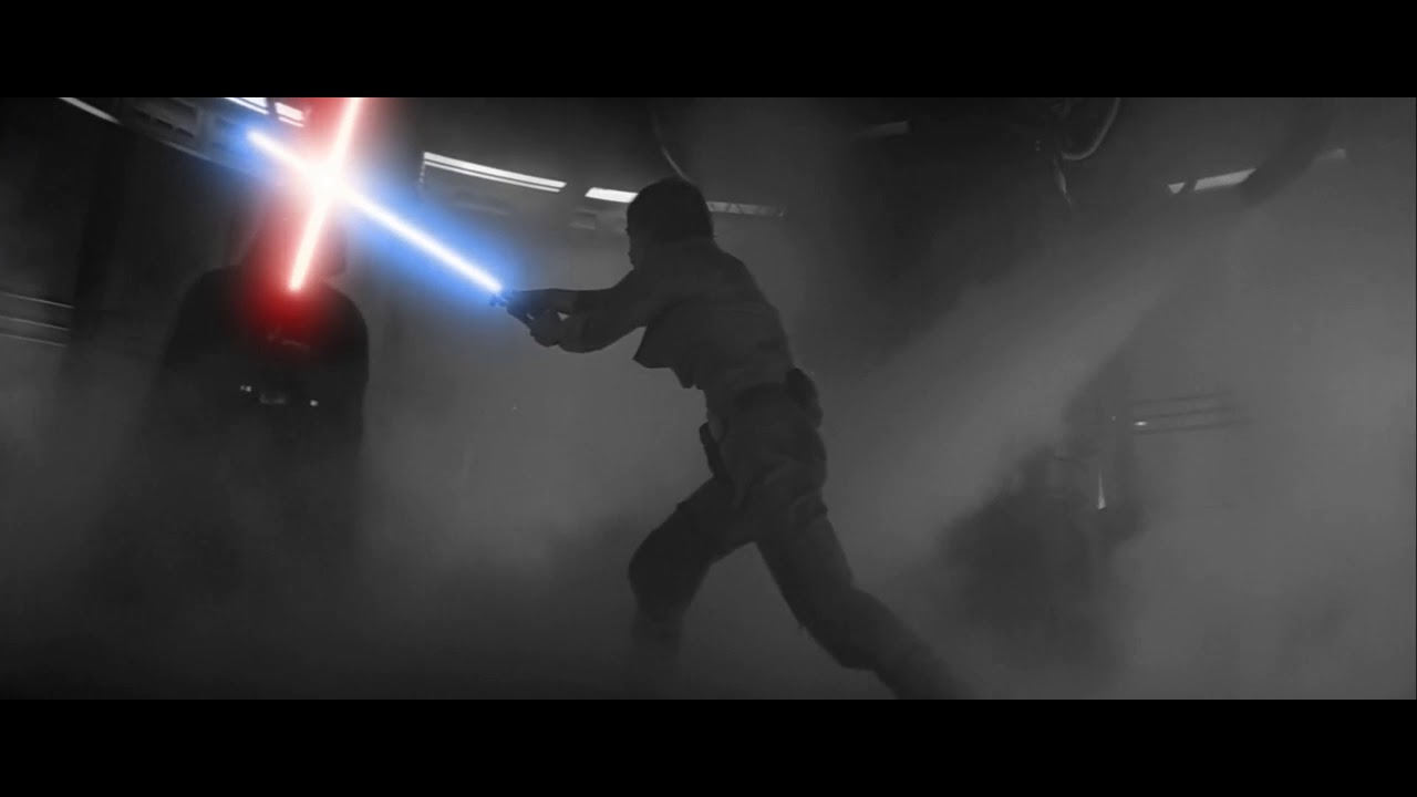 Fan Edit: Luke faces vision of Vader on Dagobah (Skywalker) - YouTube