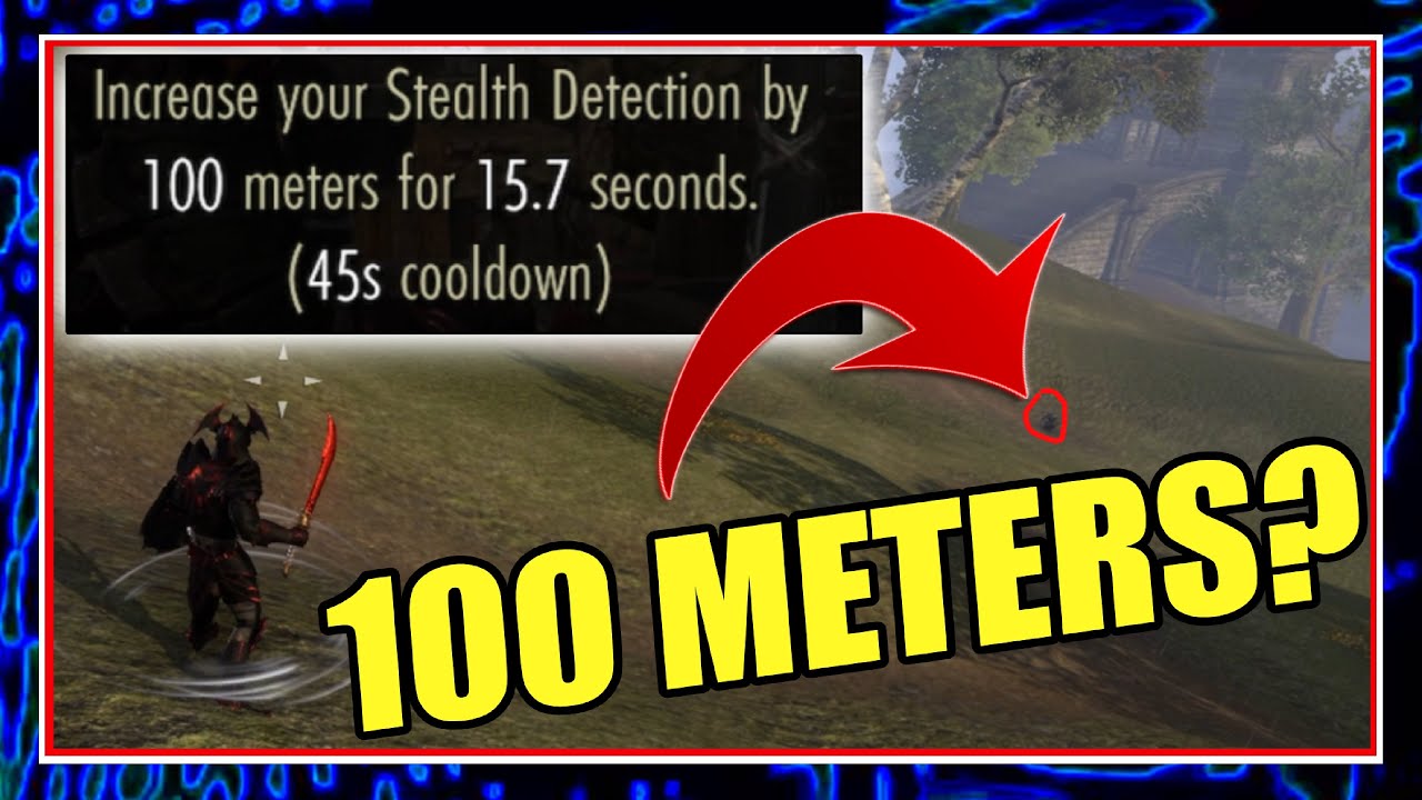 100M Stealth Detection Potion.😫😫 | Elder Scrolls Online - YouTube