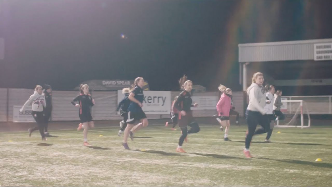 USW Women in Football | Building a women's team in Merthyr Tydfil - YouTube