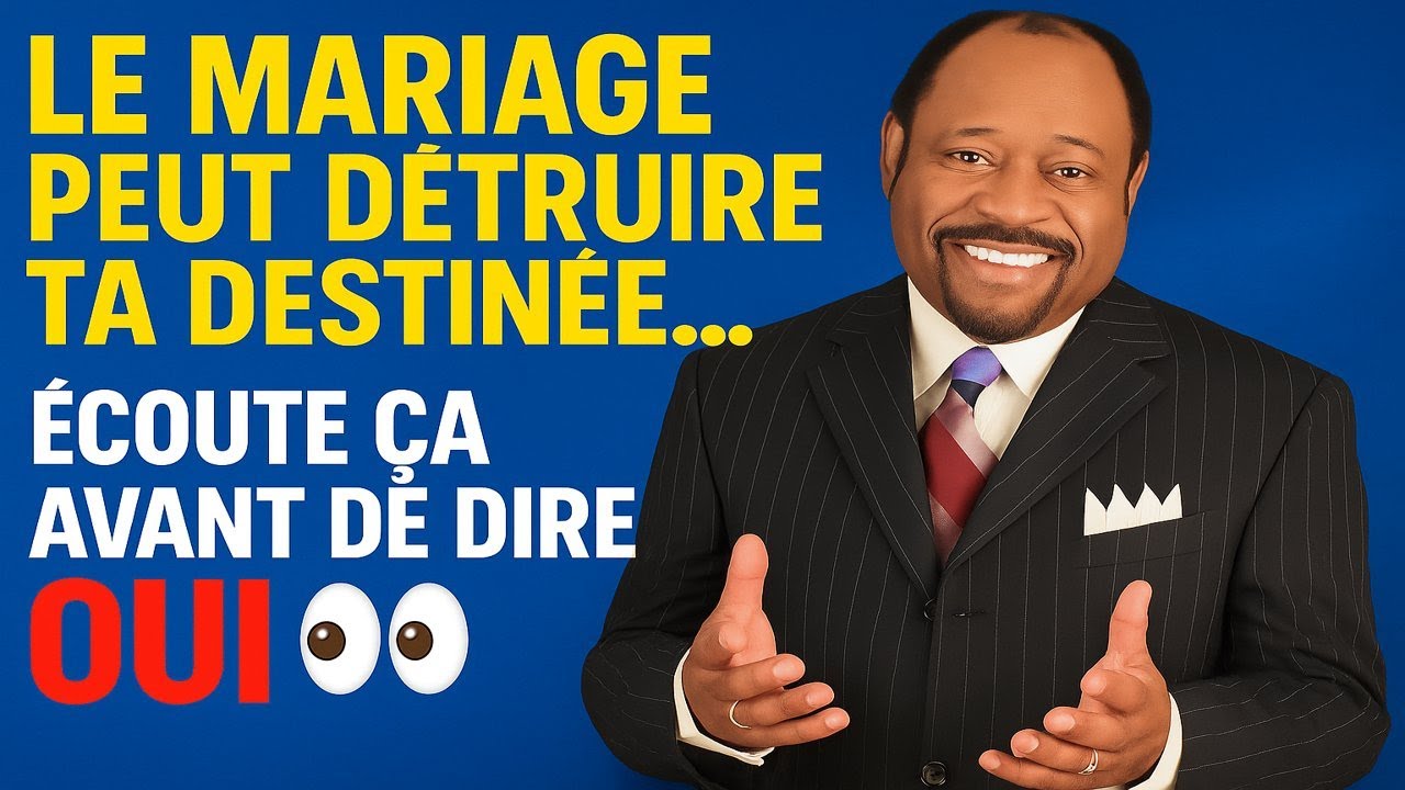 "Ne te marie pas... avant d’avoir entendu ça 👀" | Dr Myles Munroe - YouTube