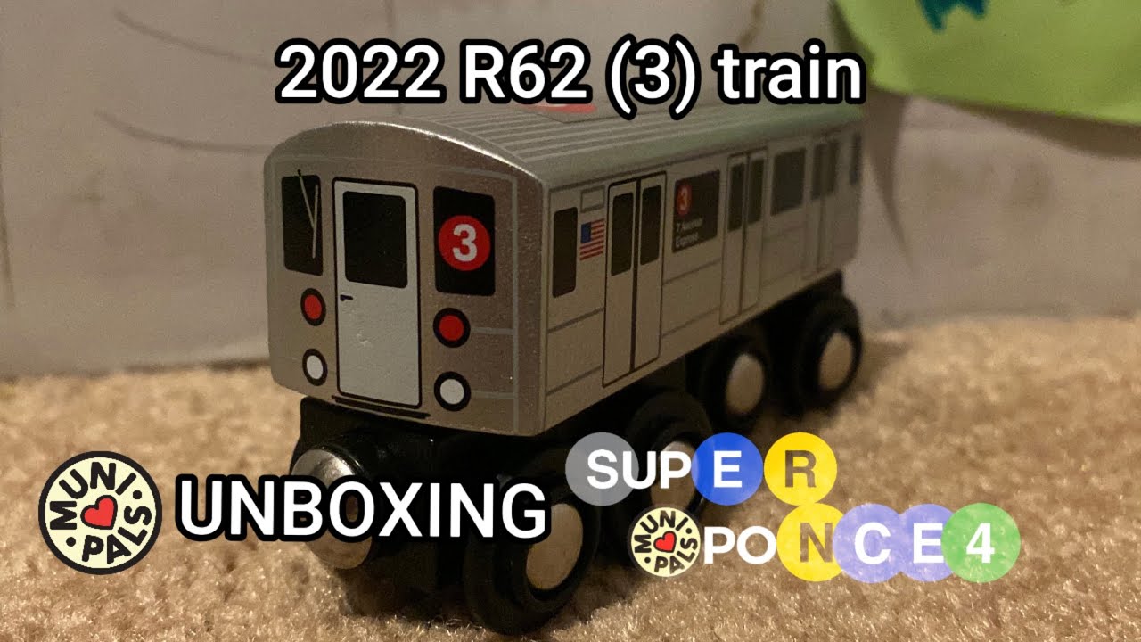 Munipals Unboxing - 2022 R62 (3) train - YouTube