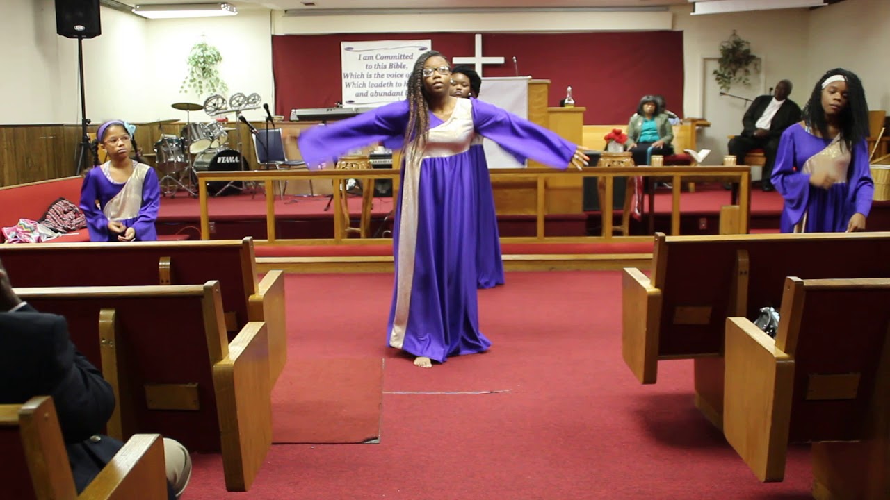 Move of God Ministries COGIC youth praise dance to Take Me To The King ...