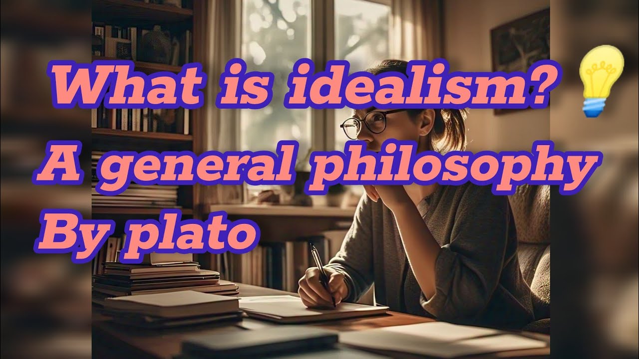 what is idealism by plato. easy refined explanation - YouTube