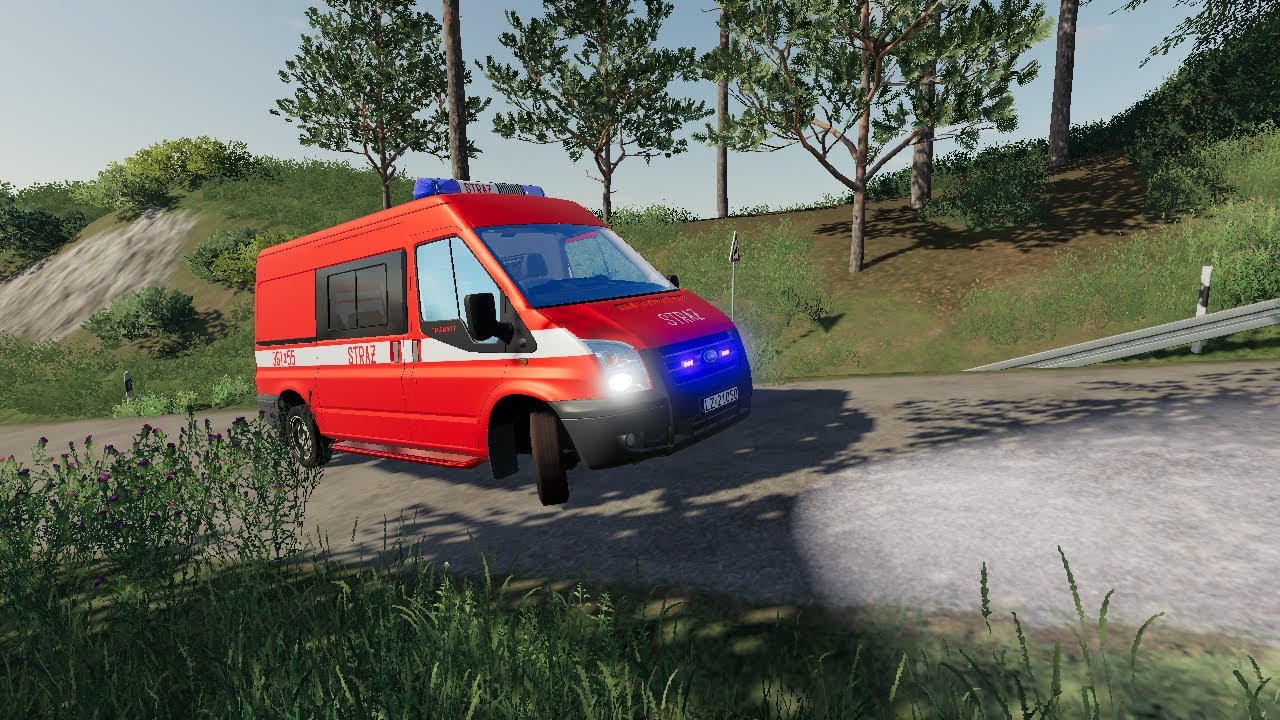 Farming Simulator 19 Ford Transit SLBus 381[L]55 [DL] - YouTube