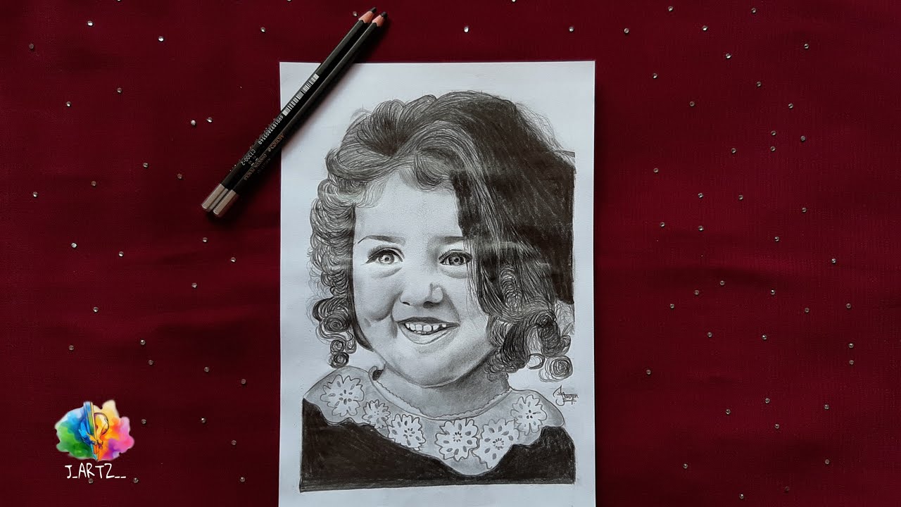 Drawing anahita hashemzadheh | wolrd's cutest baby| J ARTZ DRAWINGS ...