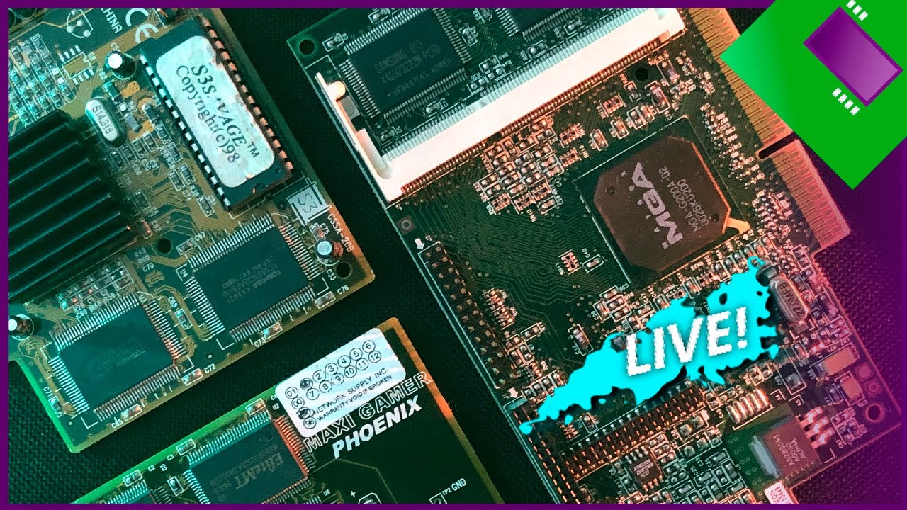 Live - Budget 1998 Graphics Cards - YouTube