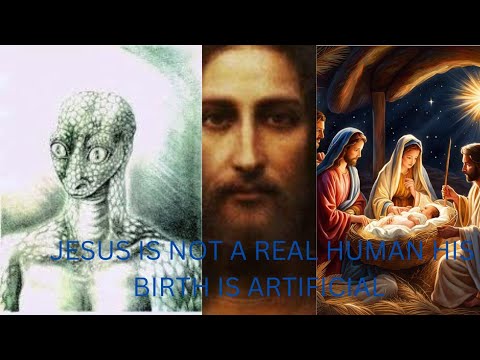 how I believe that Jesus is not a real human he is AI androgynous and ...
