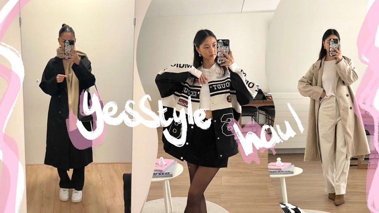YesStyle haul 🧥 spring/fall outfits inspo - YouTube