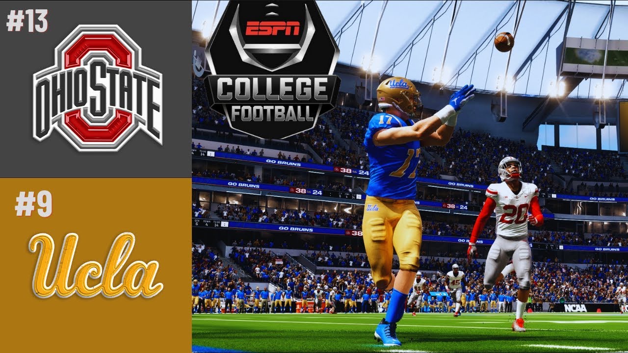 NCAA Football 24 I #13 Ohio State (3-2) vs #9 UCLA (3-2) I Week 6 Matchup - YouTube