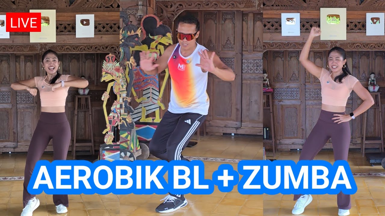 BodyFit By Bagus sedang live AEROBIK BL + ZUMBA - YouTube