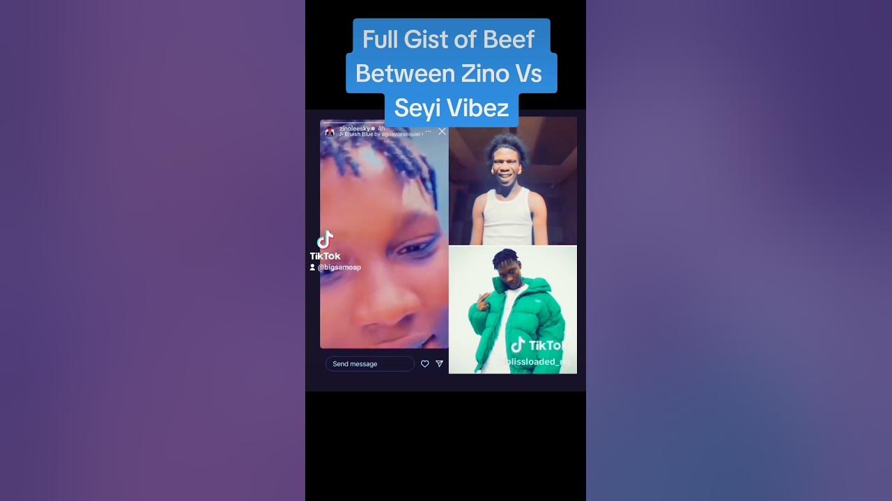 Full Gist about Zino beef with Seyi vibez - YouTube
