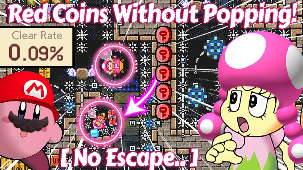 You have no escape to run.. [ Don't Pop P-Balloon ] | SMM2 #200 - YouTube