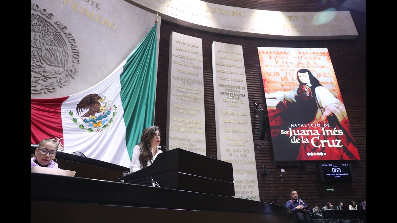 Dip. Lorena Piñón Rivera (PRI) / Natalicio de Sor Juana Inés de la Cruz ...