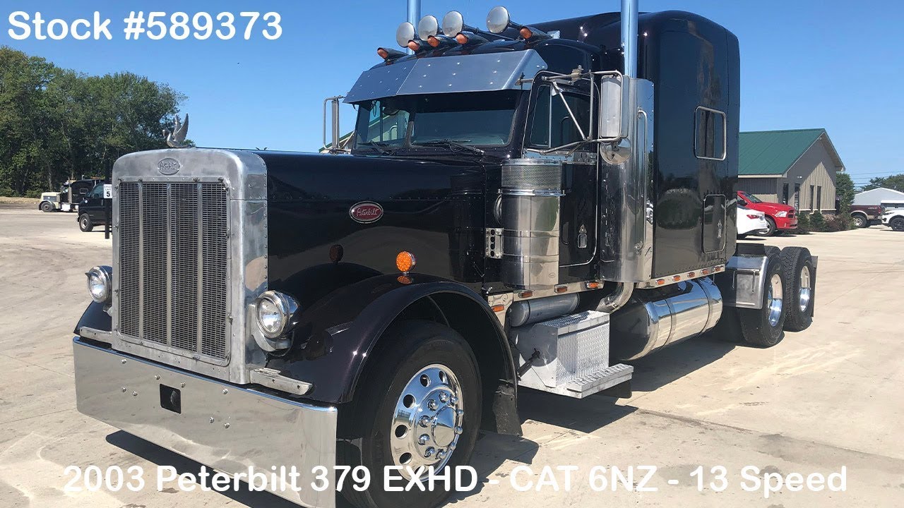 2003 Peterbilt 379 EXHD 589373 - SOLD - YouTube