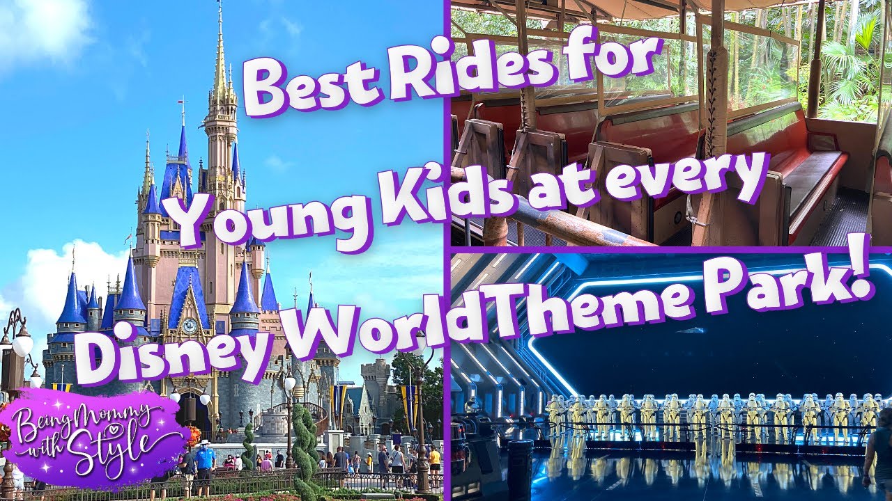 Top 4 RIDES for Young Kids in Every Disney World Theme Park & Tips HOW ...