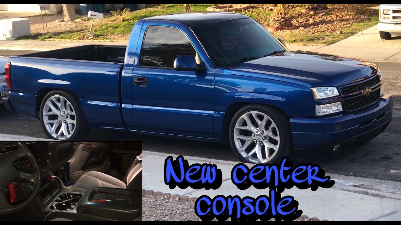 Installing a center console/on my truck - YouTube
