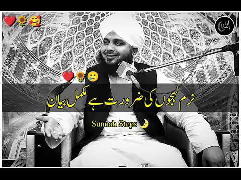 Naram Lehjon Ki Zarooat Hai | Peer Ajmal Raza Qadir Bayan 