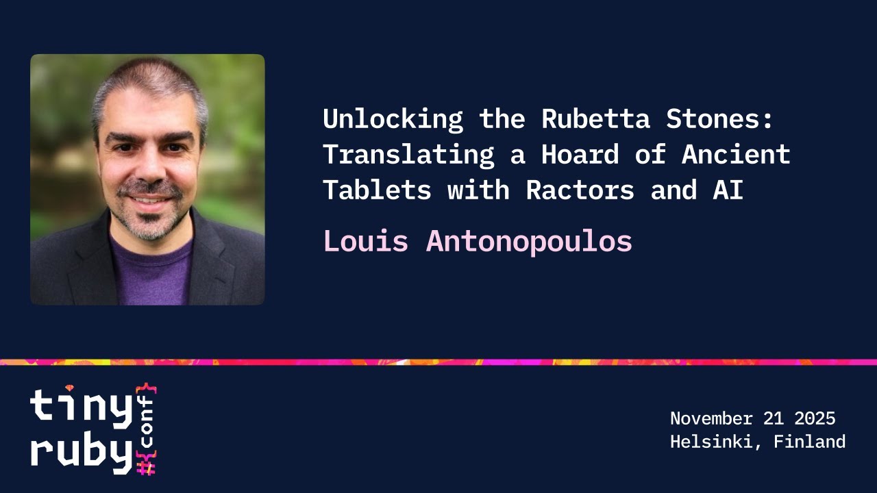Unlocking the Rubetta Stones by Louis Antonopoulos - YouTube