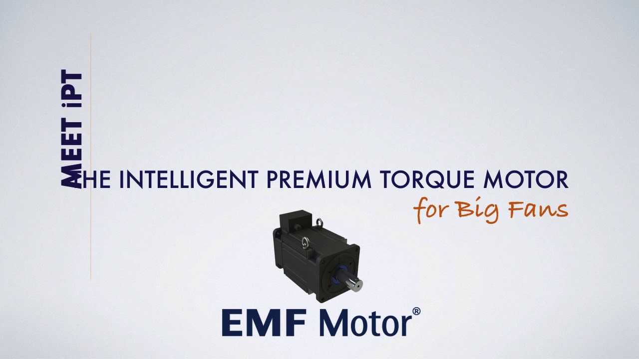 Meet iPT Motor for Big Fans ( HVLS Fan ) by EMF Motor - YouTube