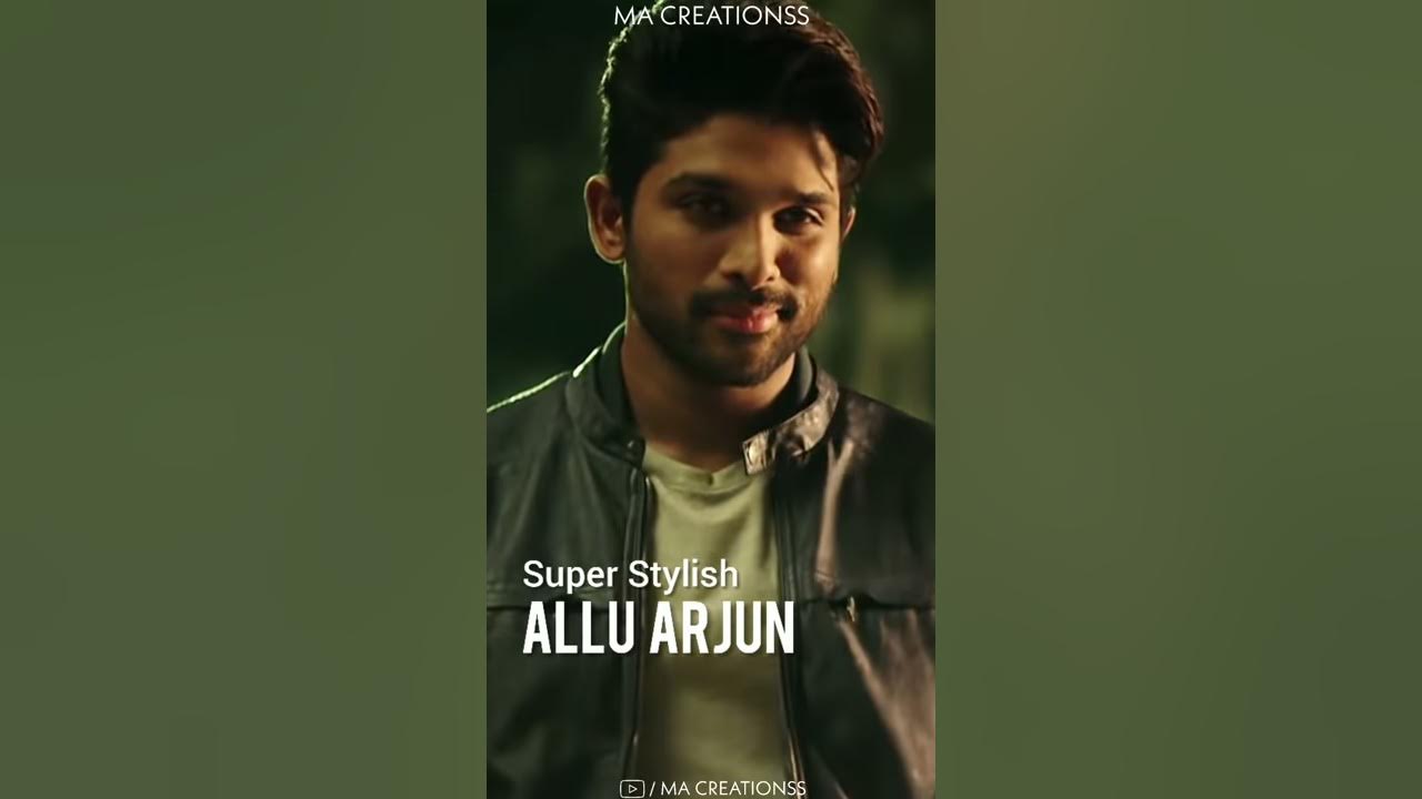 Allu Arjun Whatsapp status fullscreen | Allu Arjun BGM status🔥 Allu Arjun mood off Status ...