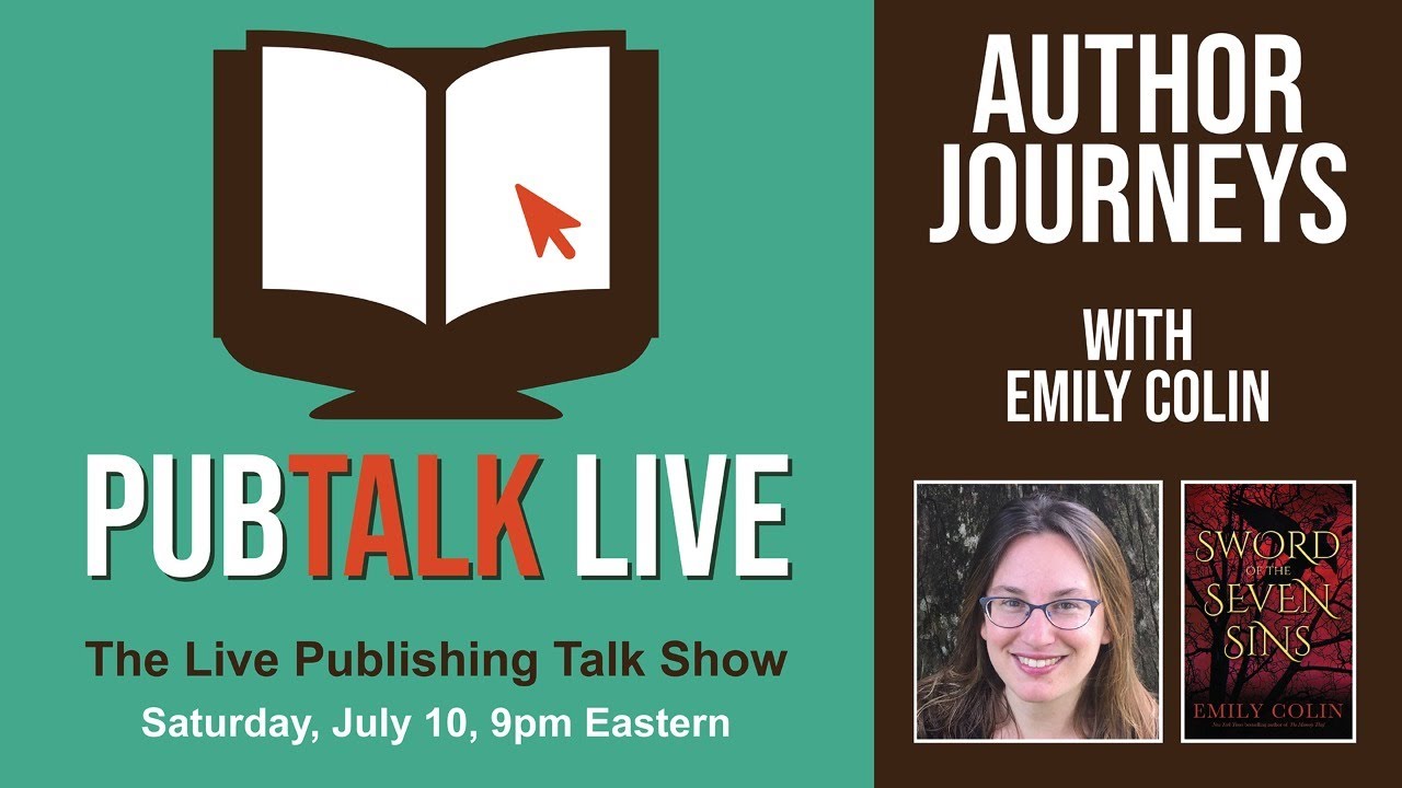PubTalk Live: Author Journeys with Emily Colin - YouTube