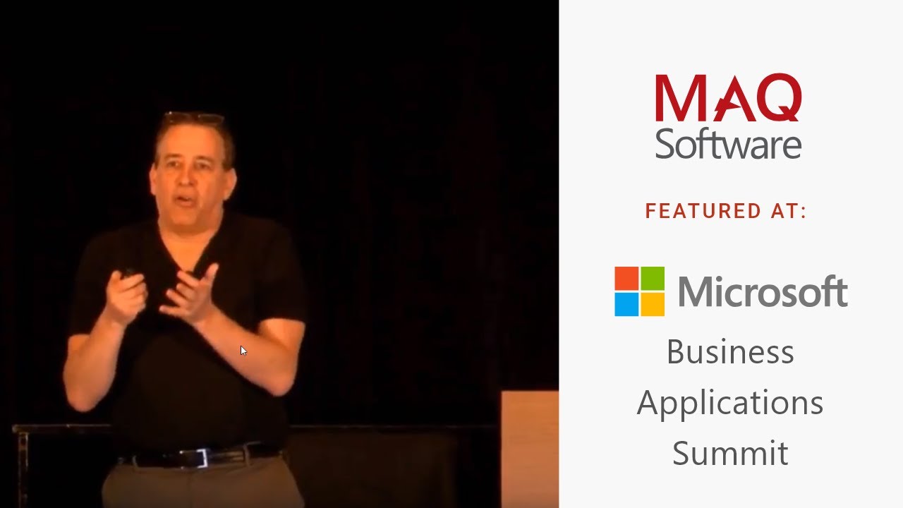 MAQ Software Featured at Business Applications Summit - YouTube