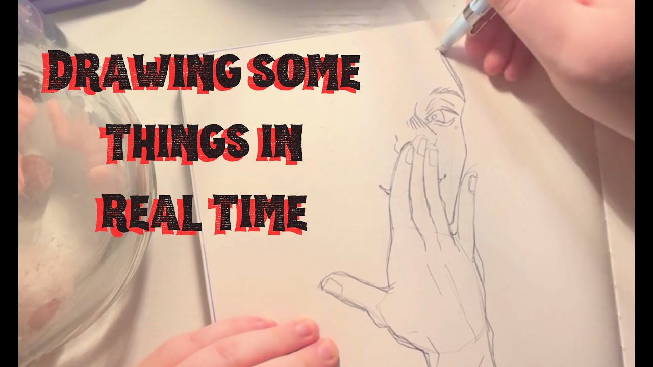 First Video! Real Time Sketching - YouTube
