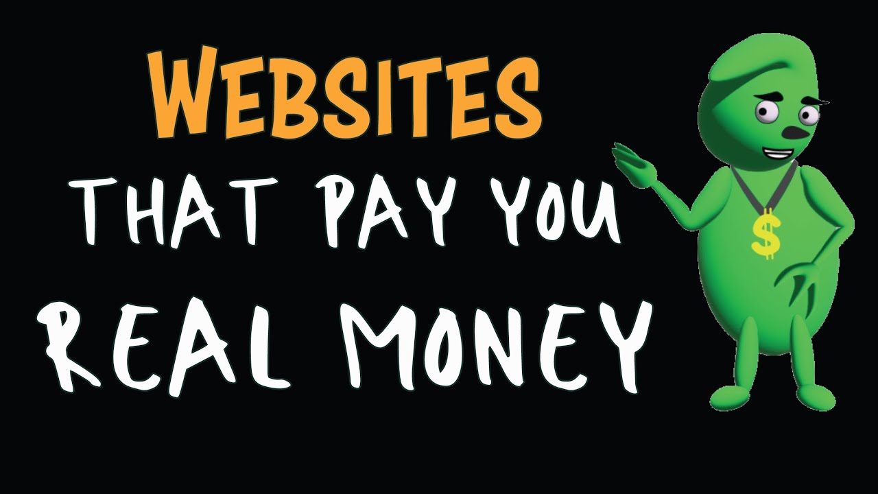 Websites That Pay You Real Money - YouTube
