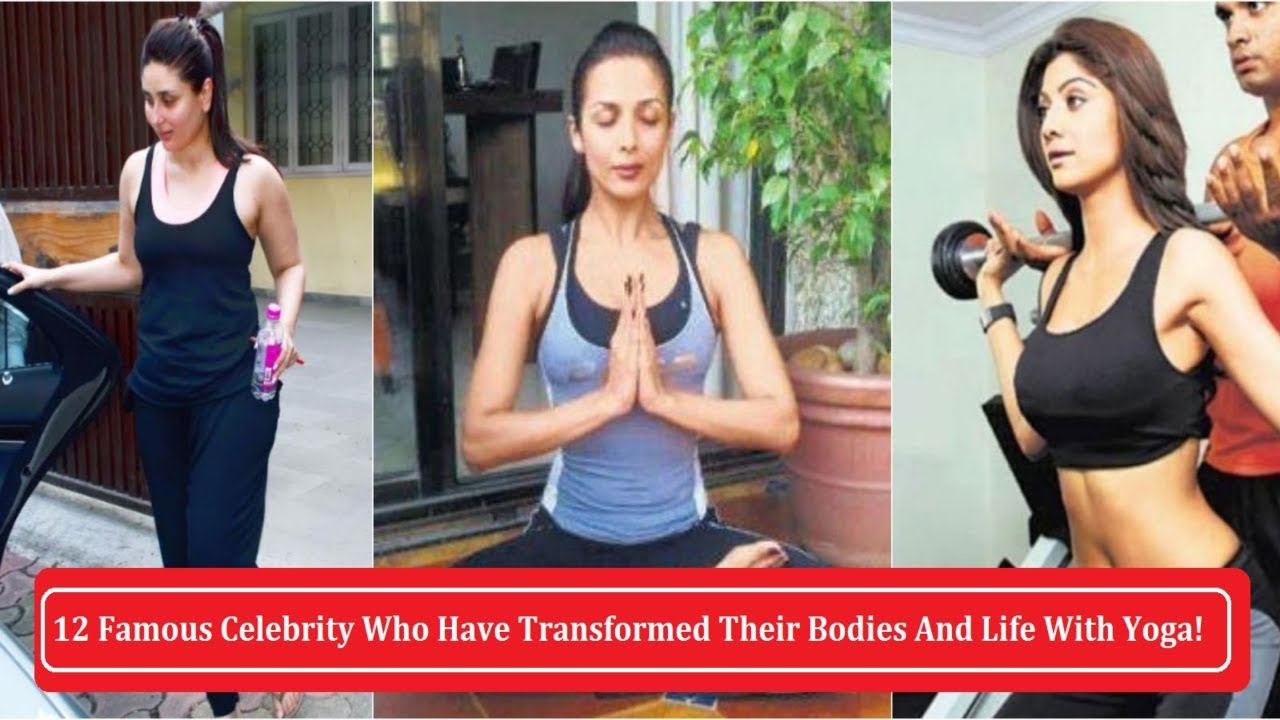 12 Famous Celebs Who Have Transformed Their Bodies And Life With Yoga ...