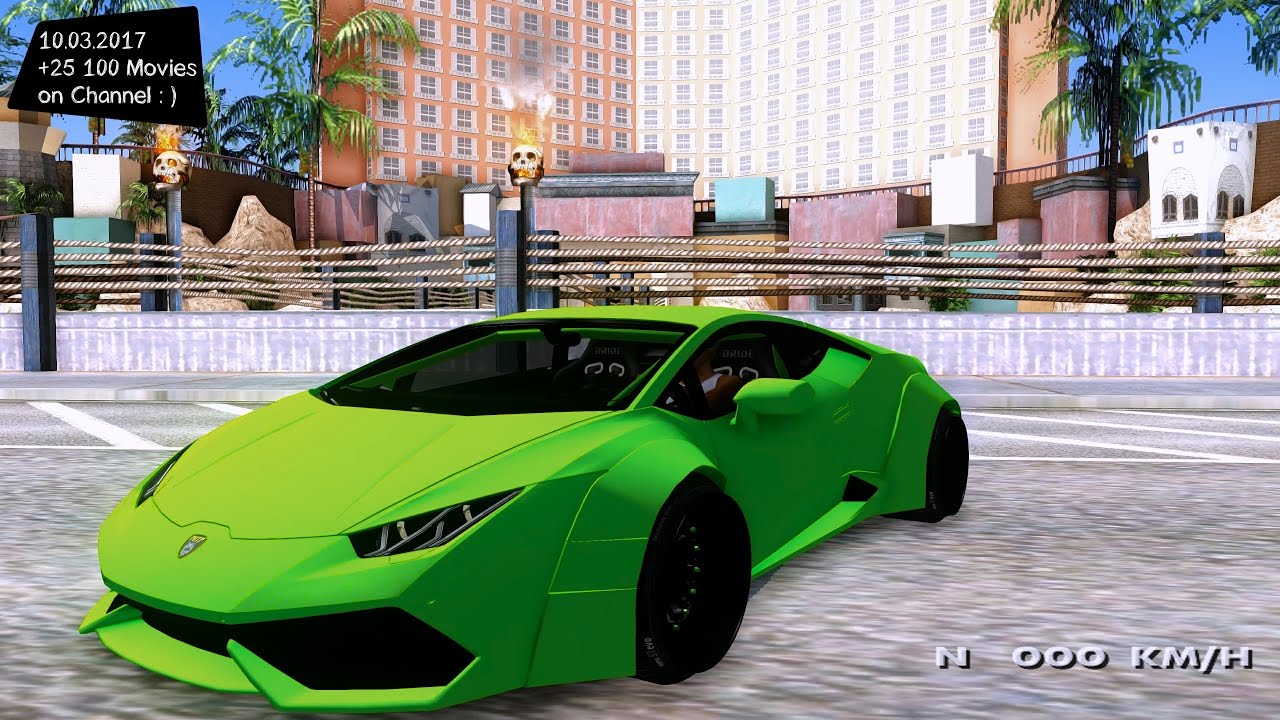 2014 Lamborghini Huracan Rocket Bunny - GTA San Andreas 🔥 4K / 60FPS 🔥 ...
