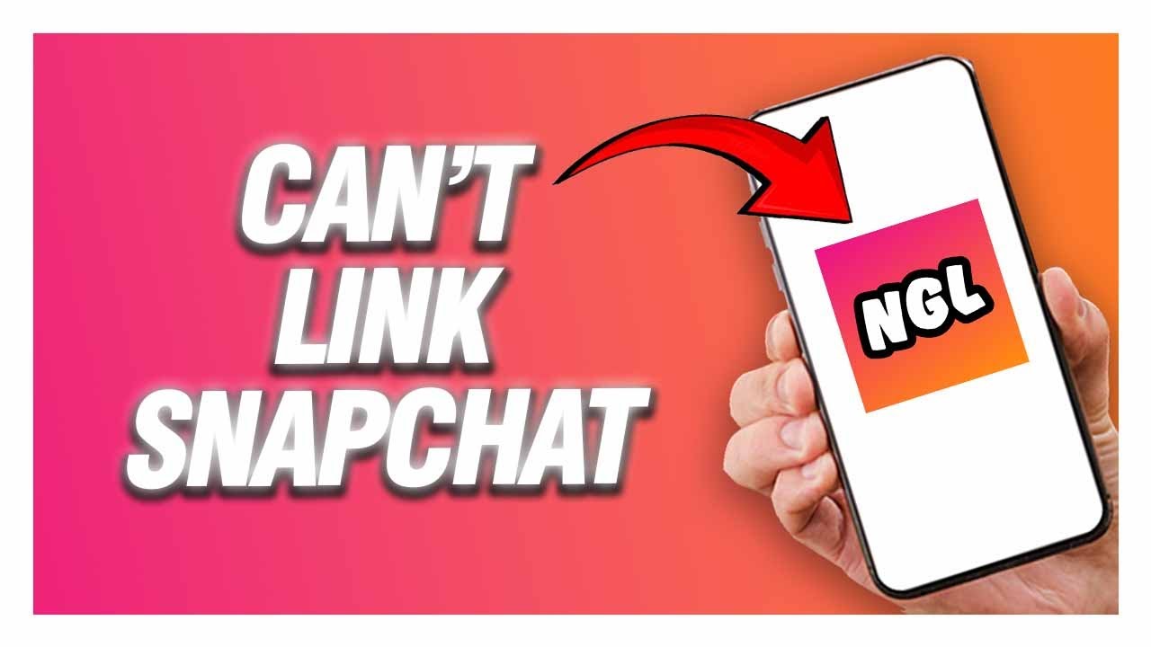 How To Fix NGL App Can't Link Snapchat | Final Solution - YouTube