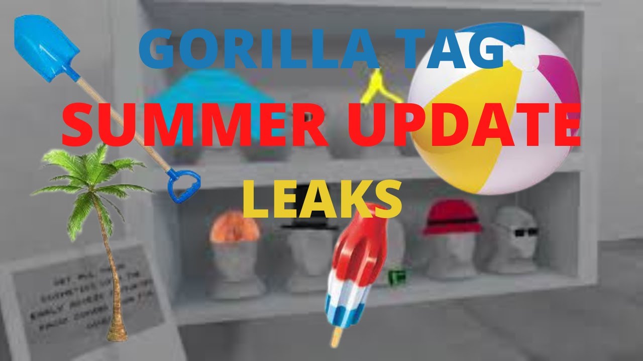 GORILLA TAG SUMMER UPDATE LEAKS *RELEASE DATE* - YouTube