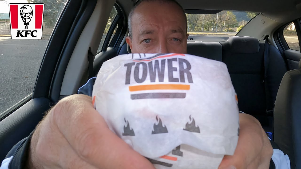 KFC Christmas In July Fail + The Zinger Tower Burger - YouTube
