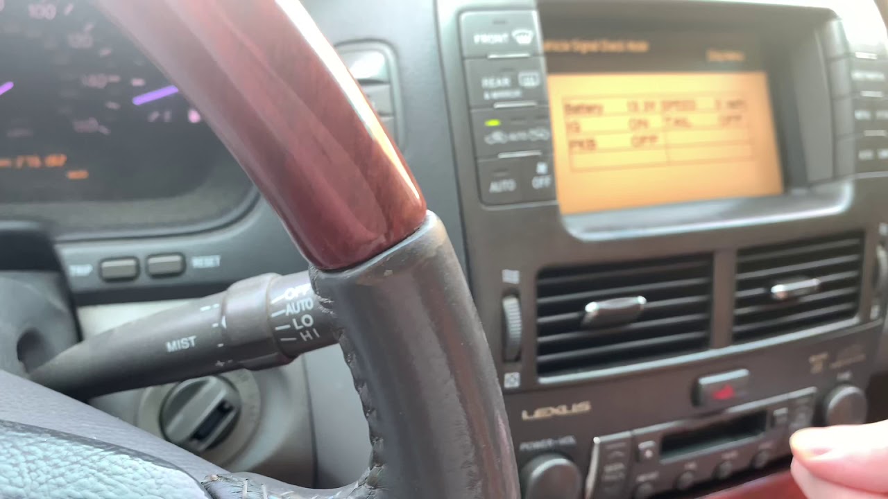 الشاشة الخفية لكزس 430 - LS430 hidden screen - YouTube