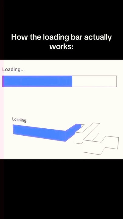 How loading bar actually works…😱 - YouTube