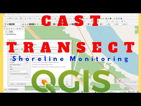 How to Cast Transect using QGIS | Generate Transects along Lines in ...