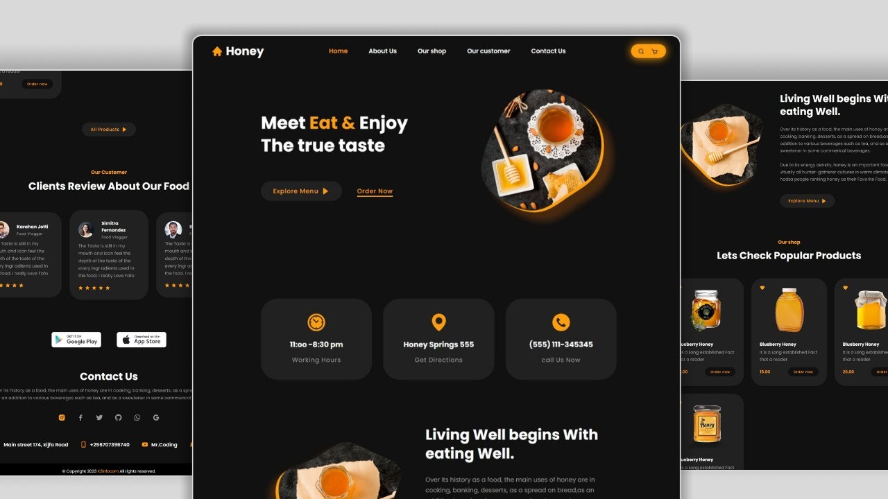 Lets Responsive Design Using Html Css And Javascript Step By Step 2425