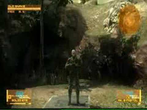 MGS4 easter egg HAND CAMO / Handprints / Place - YouTube