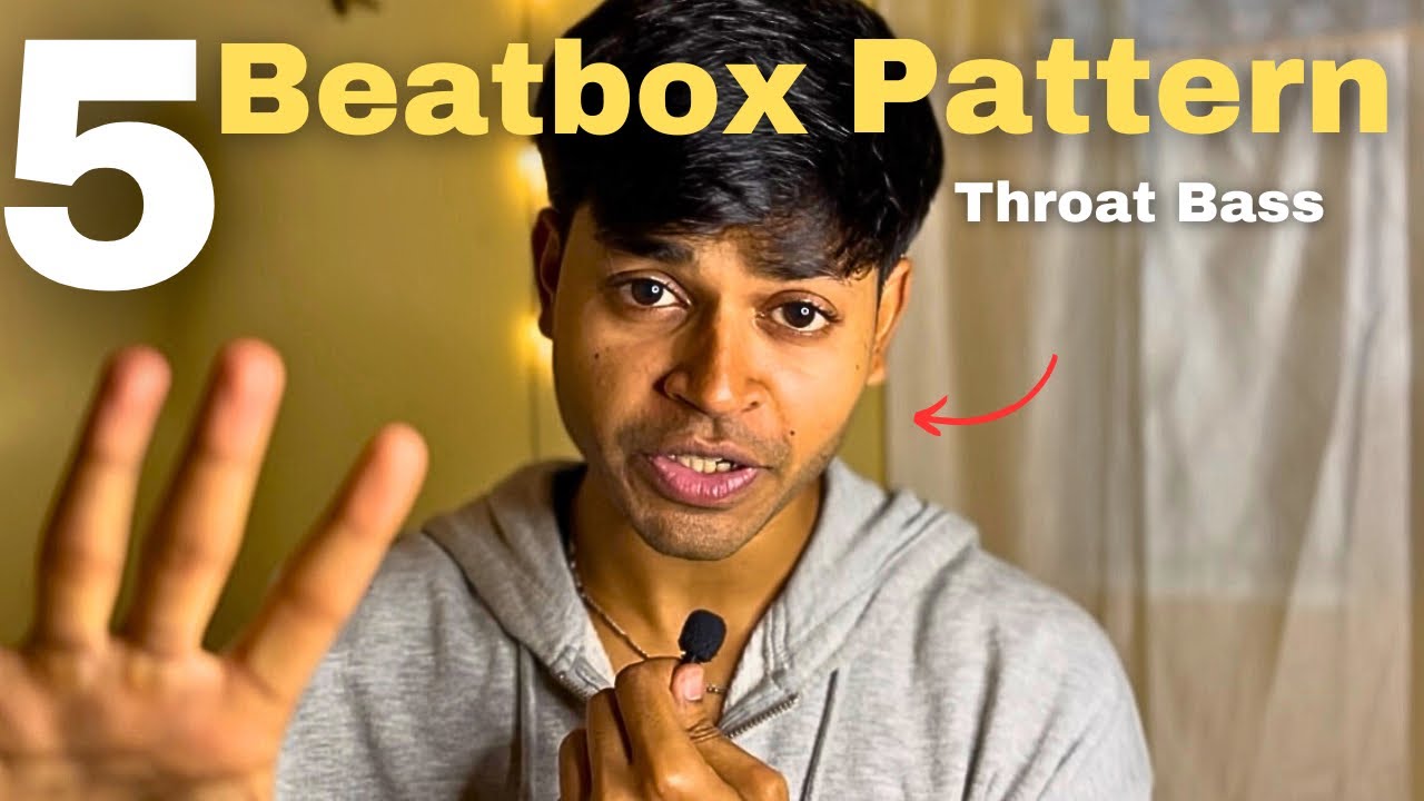 TOP 5 Beatbox Pattern For Beginners - MUST TRY ! ( Throat Bass ) - YouTube