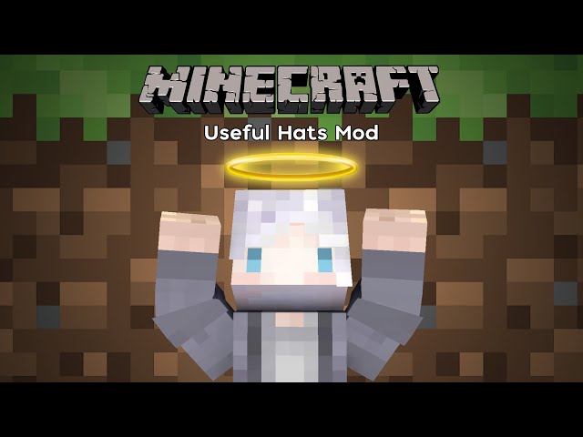 Minecraft Mod รีวิว - Mod หมวกสารพัดประโยชน์ | Useful Hats Mod [Forge ...