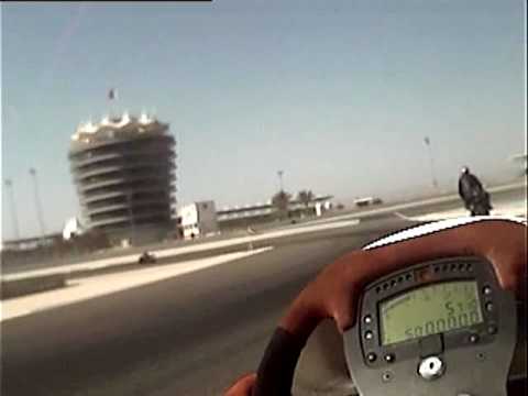 Onboard Bahrain CRC Inner Circuit Superkart - YouTube