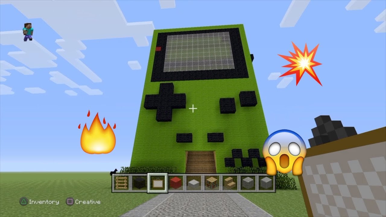 MINECRAFT GAMEBOY SURVIVAL HOUSE TUTORIAL!! - YouTube