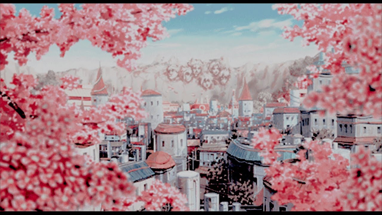 Konoha in spring - Ambience sounds to sleep, relax, naruto shifting ...