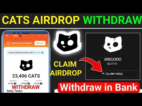 Cats Airdrop Claim Token | How to claim | Eligible Airdrop - YouTube