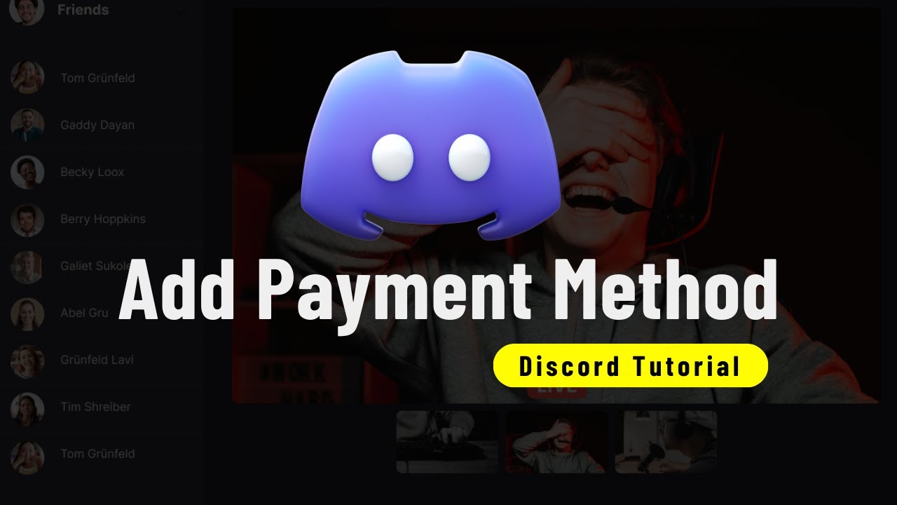 How to Add Payment Method on Discord - YouTube
