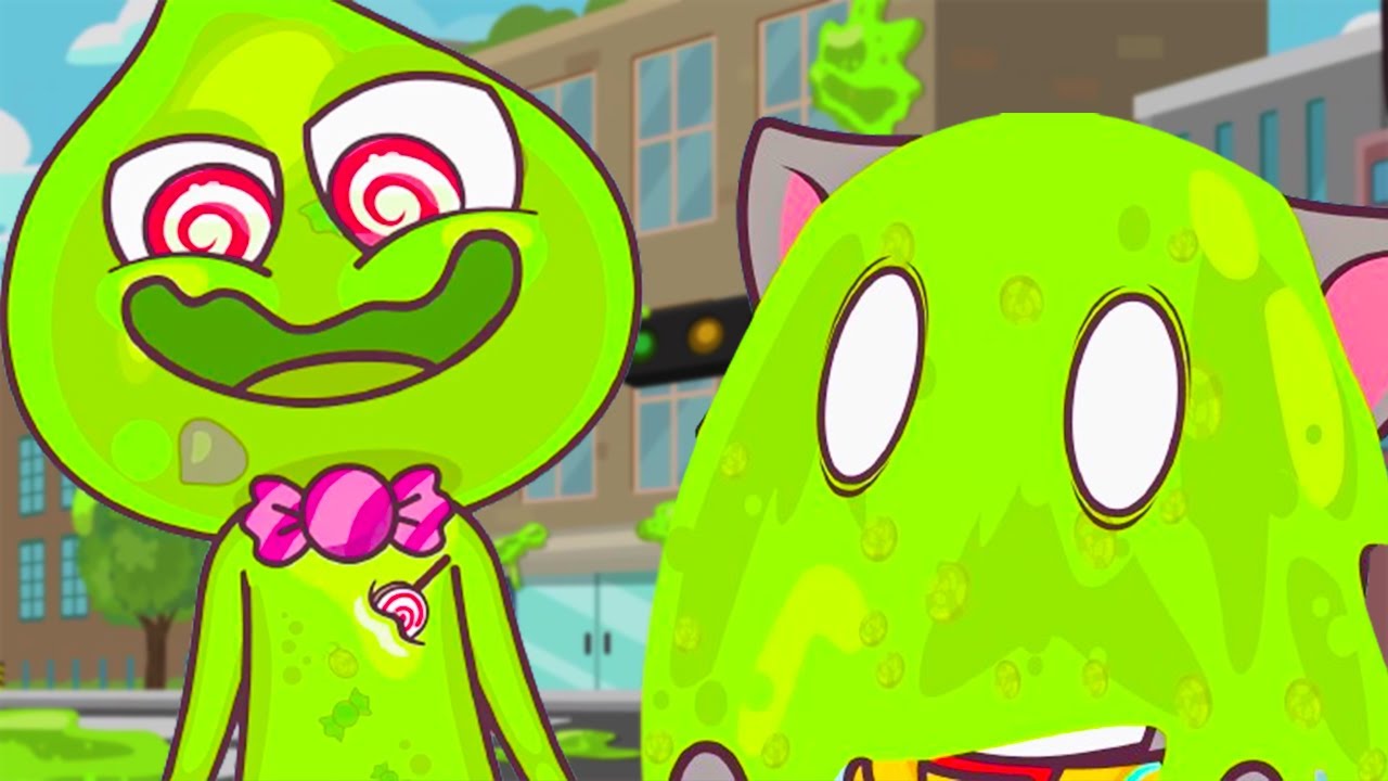 THE SLIME MONSTER! | Talking Tom Heroes | Cartoons for Kids | WildBrain ...