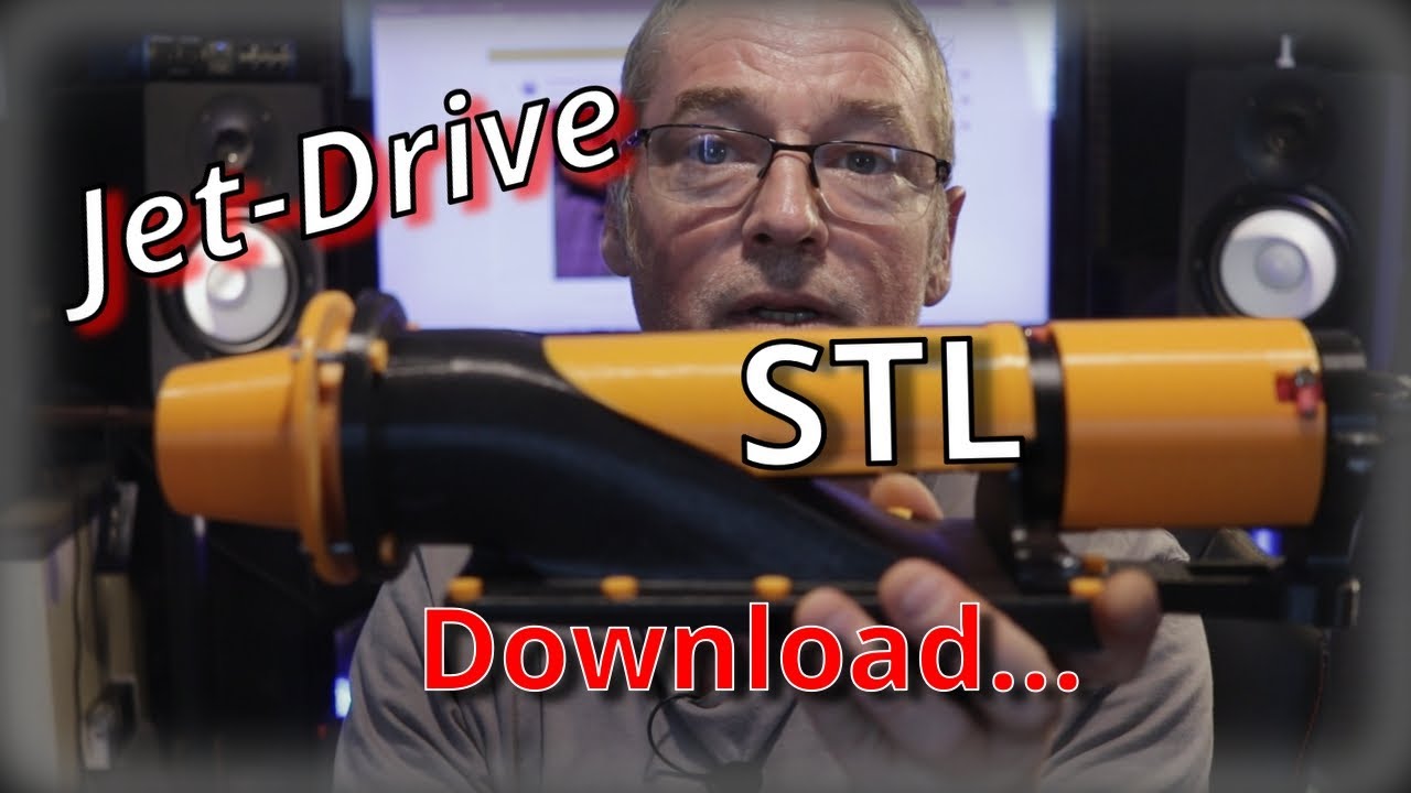 3D print these Jet drives for your Diy Electric Surfboard. - YouTube